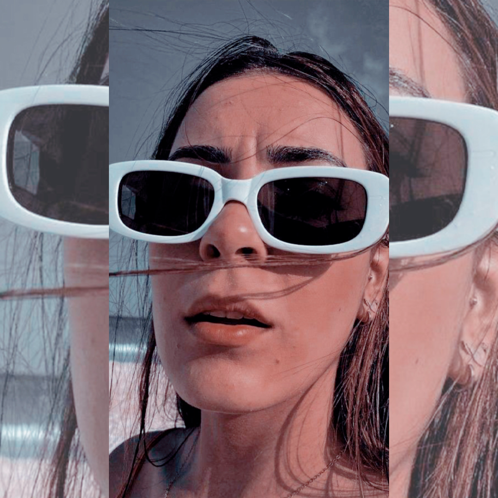 Lentes Vintage Blanco - DIEL.PE
